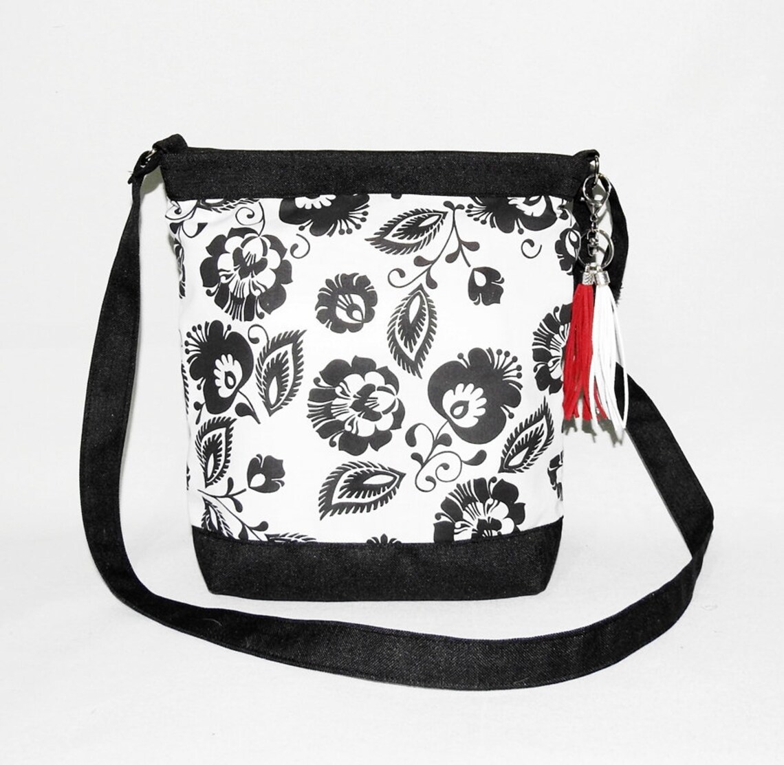 Crossbody Bag Ethno Boho Polish Folk / Polish Ethnic Pattern / Polish ...