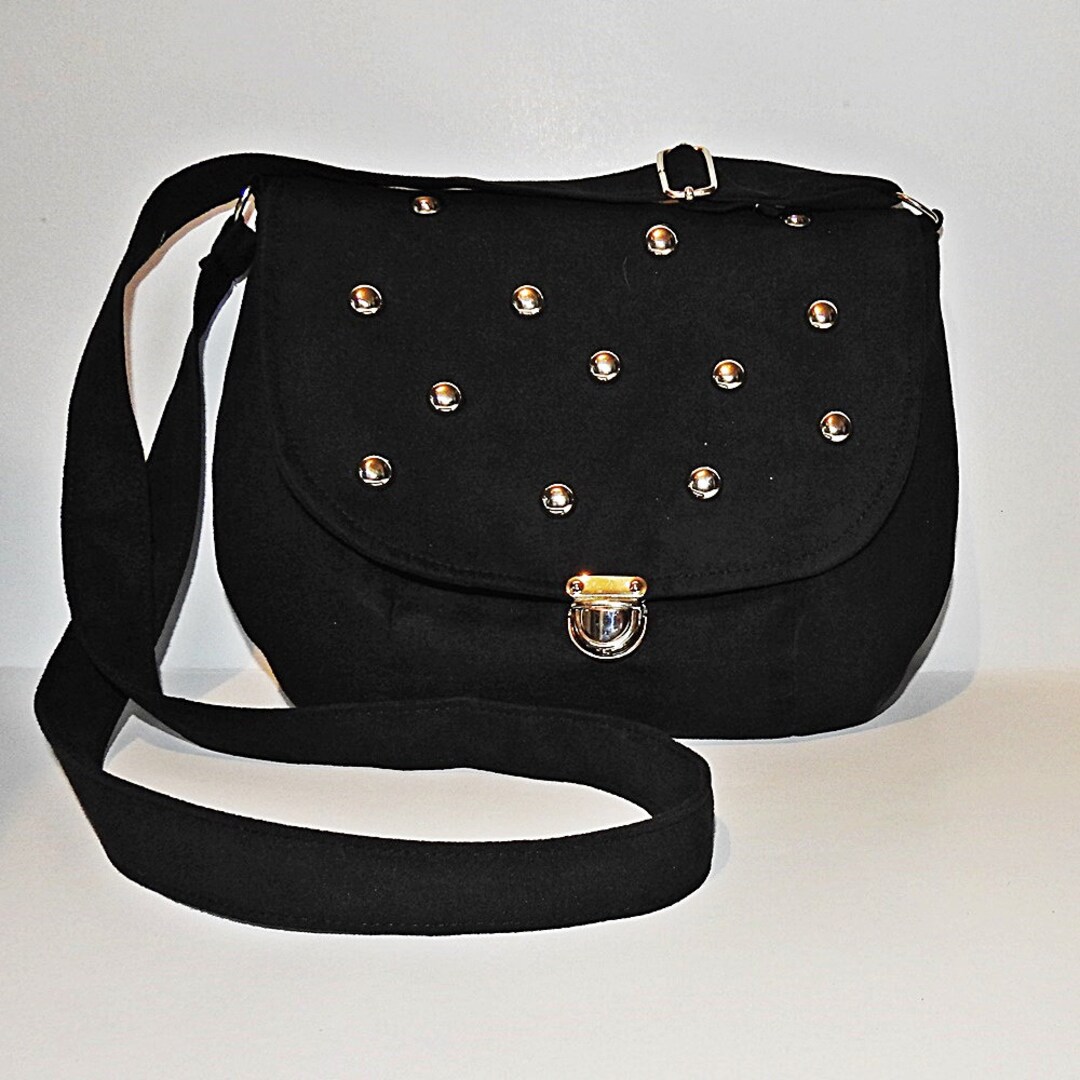 Punk Rock Style Purse , Glam Rock Style , Crossbody Bag , Gothic Purse ...