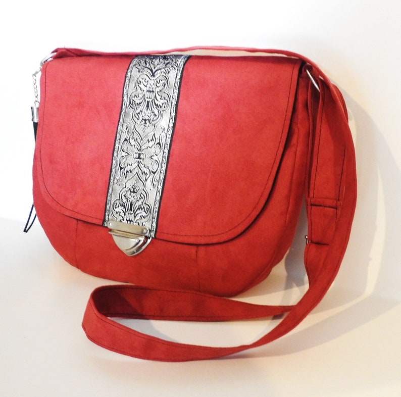 Crossbody Medieval Bag / Victorian Purse / Renaissance Purse/ Victorian ...