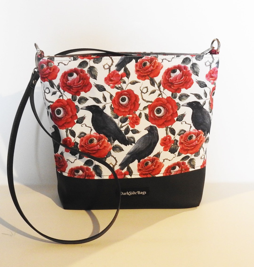 Vintage Style Purse, Raven Purse, Ravens Purse, Gothic Purse, - Etsy