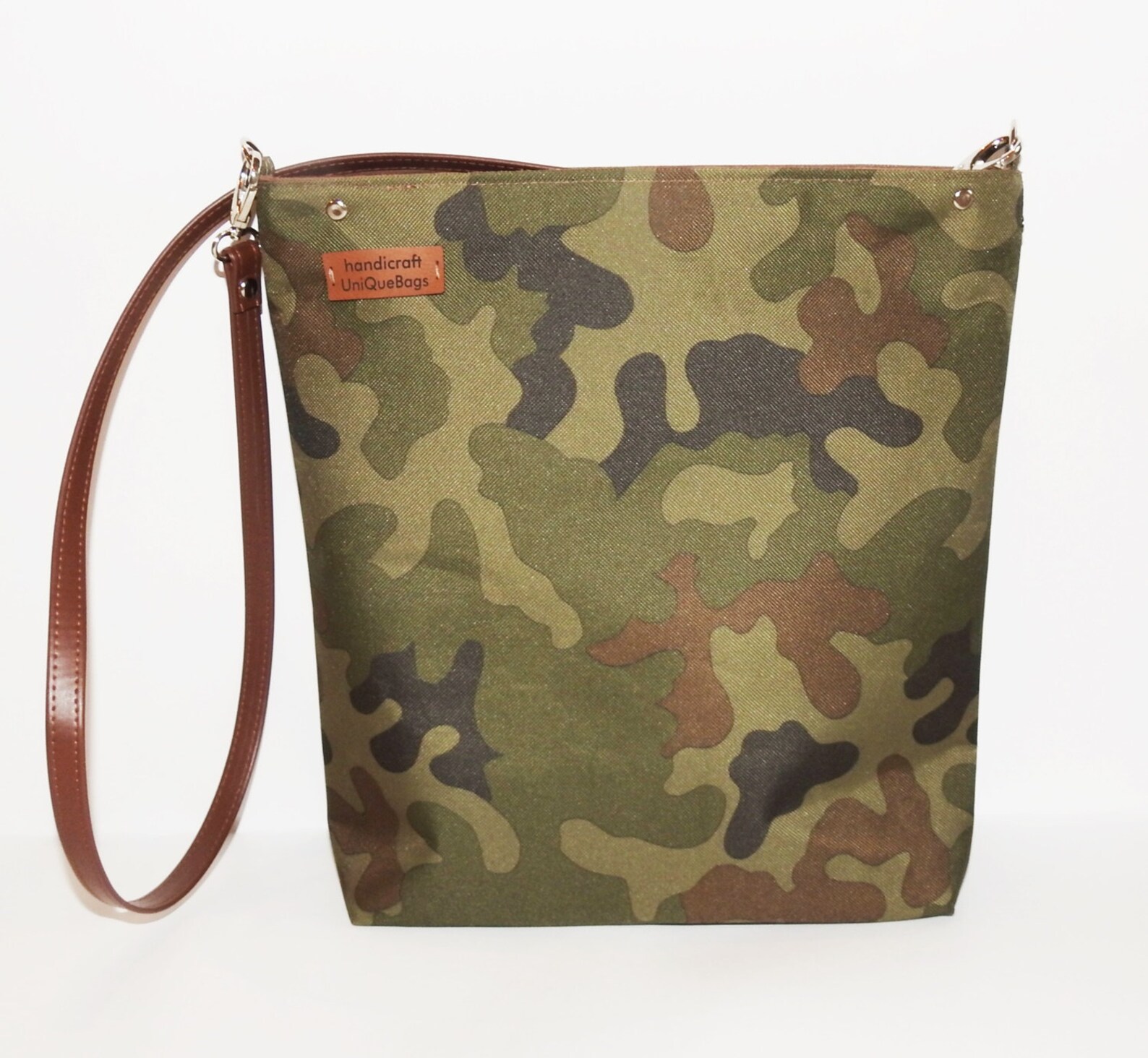 Camo Bag, Crossbody Bag, Military Style Bag, Medium Messenger - Etsy