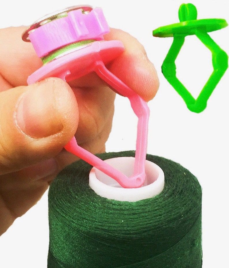 Peavytailor 20 Pcs Bobbin Buddies Bobbin Holder Clamp Thread Organizer ...