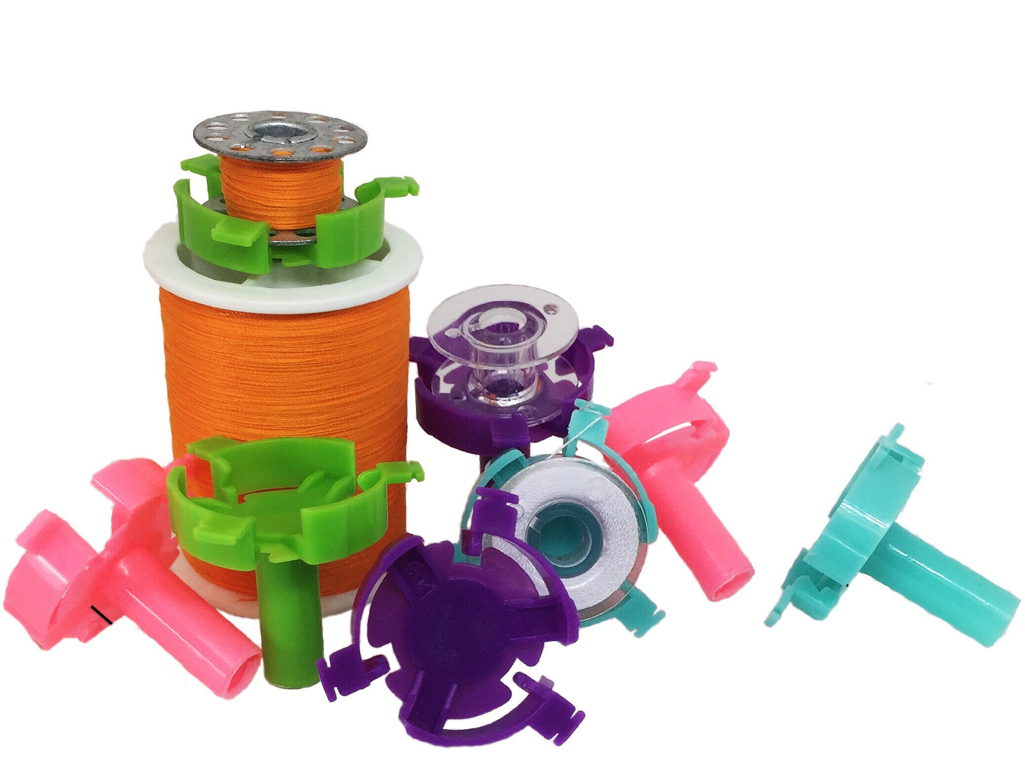 50pcs Bobbin Holder Clamp Clips Bobbin Buddies Great for Embroidery ...