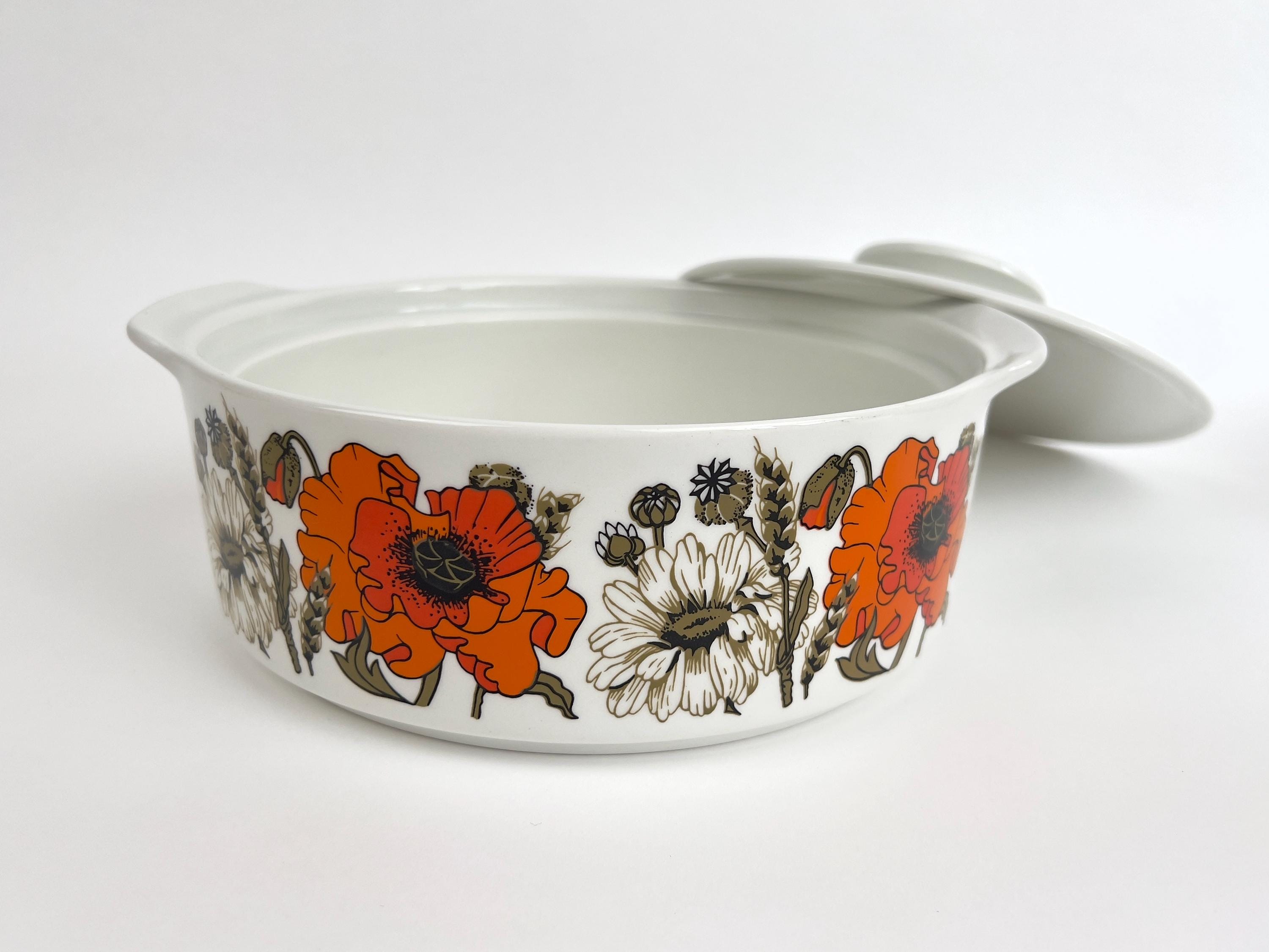 JG Meakin "poppy" Dinnerware Set, Vintage English Floral Dish Set - Etsy
