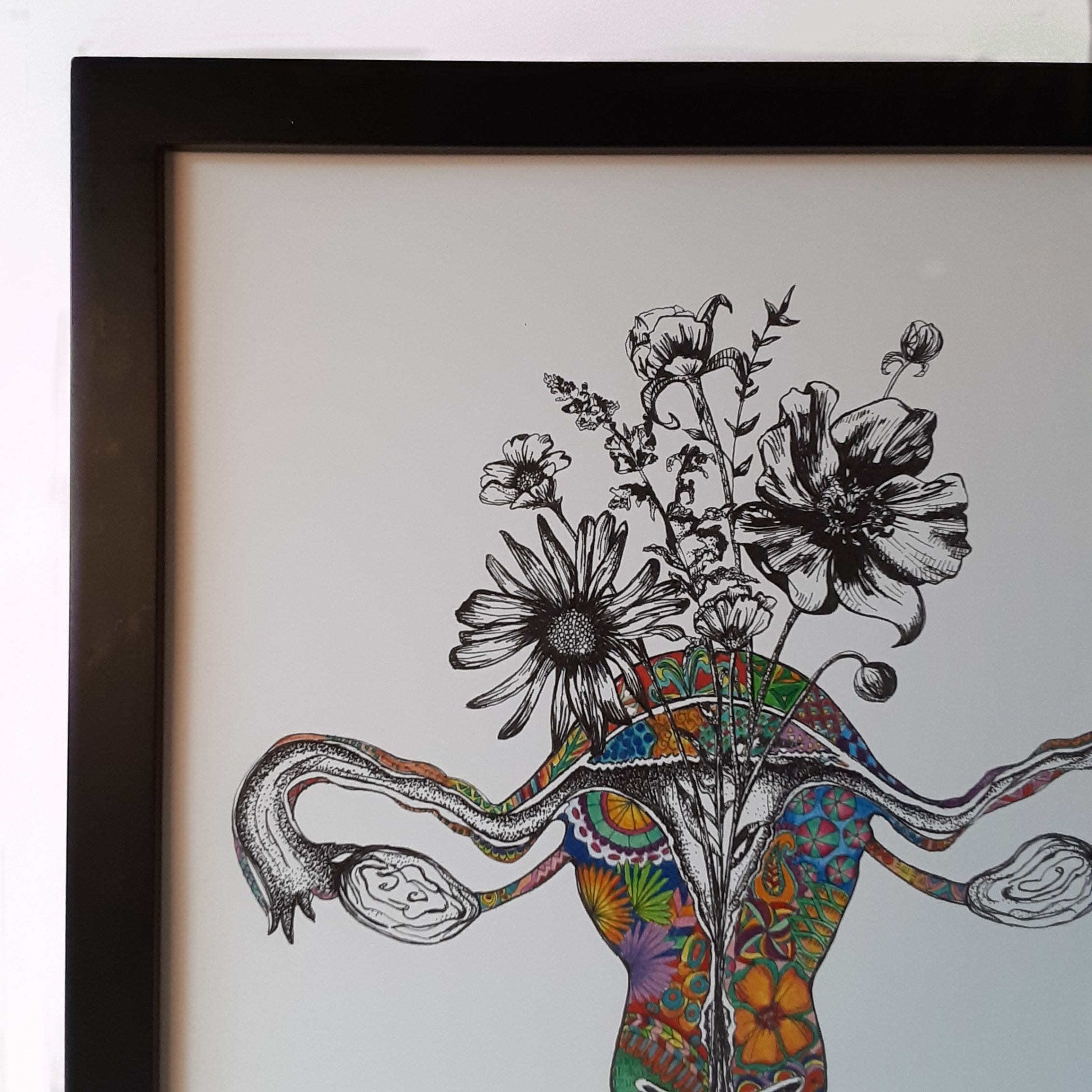 FEMALE REPRODUCTIVE SYSTEM 5 X 7 8 X 10 or 11 X - Etsy