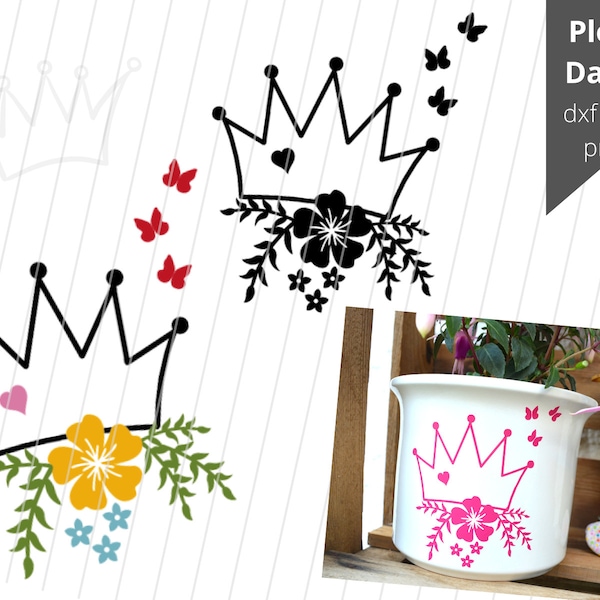 Plotterdatei krone - Etsy.de