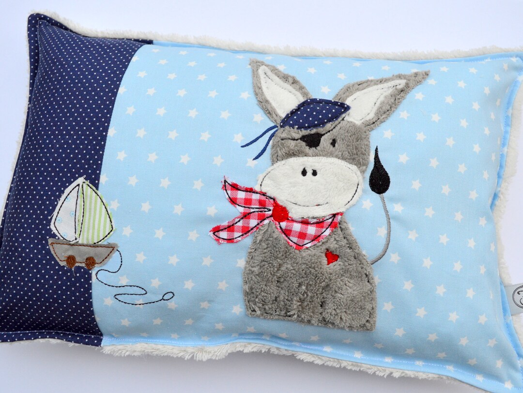 Embroidery File Donkey Pirate Doodle 13 X 18 Cm - Etsy