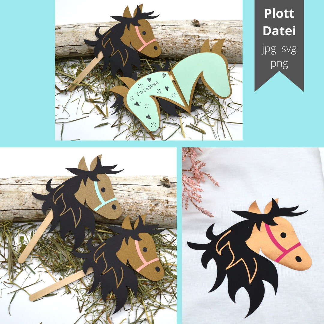 Plotter File Horse SET Horse Love - Etsy