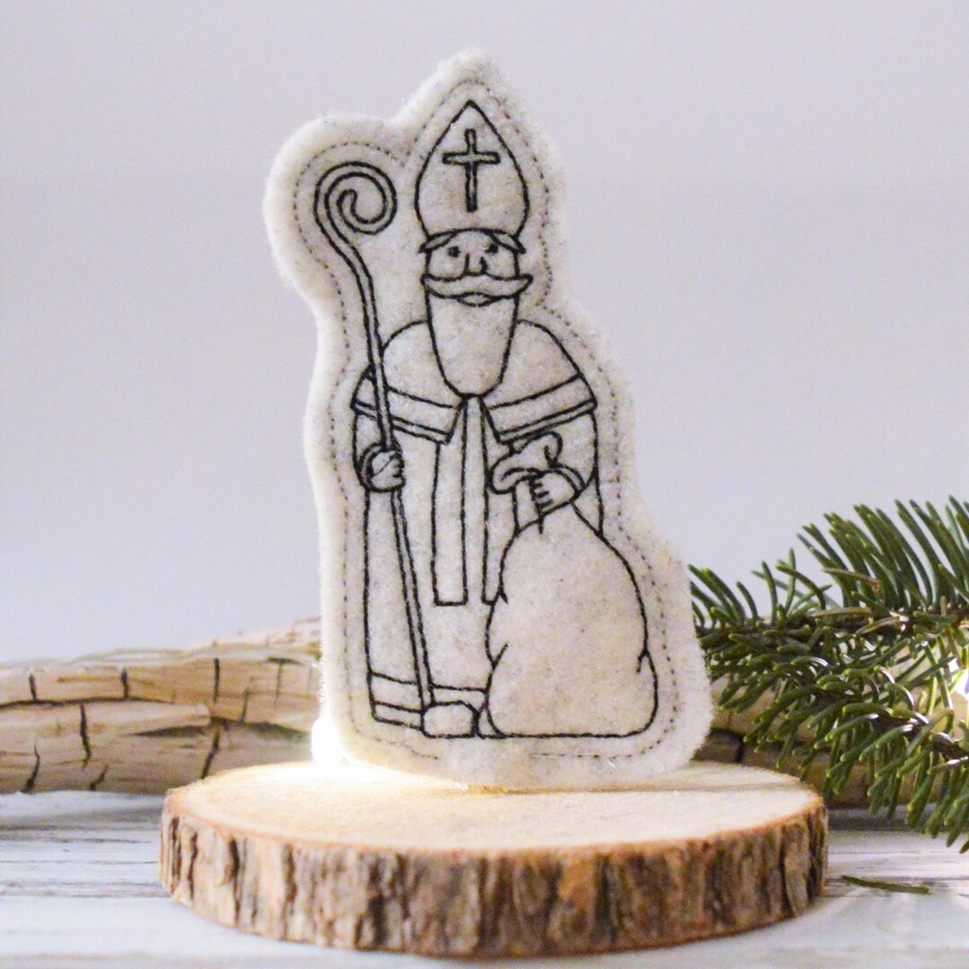 Embroidery File Nikolaus ITH Saint Nicholas Stick Embroidery File - Etsy