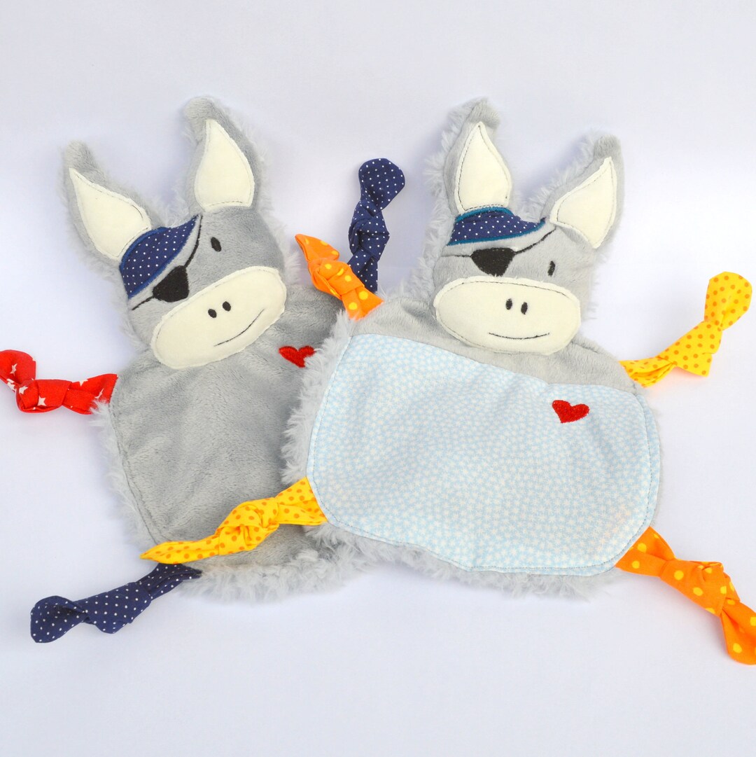 ITH Donkey Pirate Comforter Embroidery File 18 X 30 Cm - Etsy