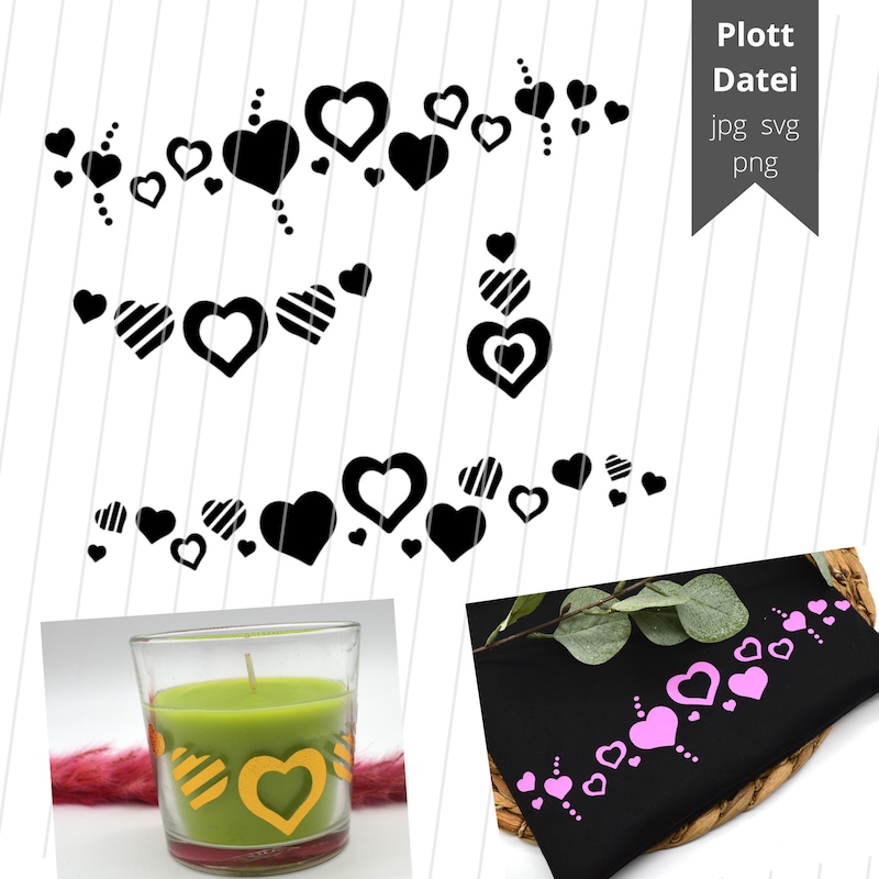 Herz plotterdatei - Etsy.de