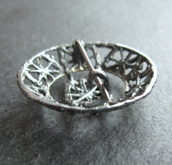 Brooch 830 silver Pentti Sarpaneva Pitsi Turun Hopea … - Gem