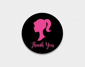Barbie thank you | Etsy
