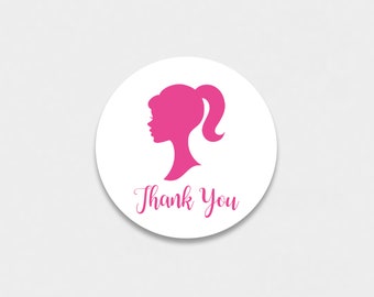 Barbie thank you | Etsy