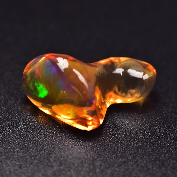 Natural Multicolor Play Fire Opal Fire Opal Freeform - Etsy