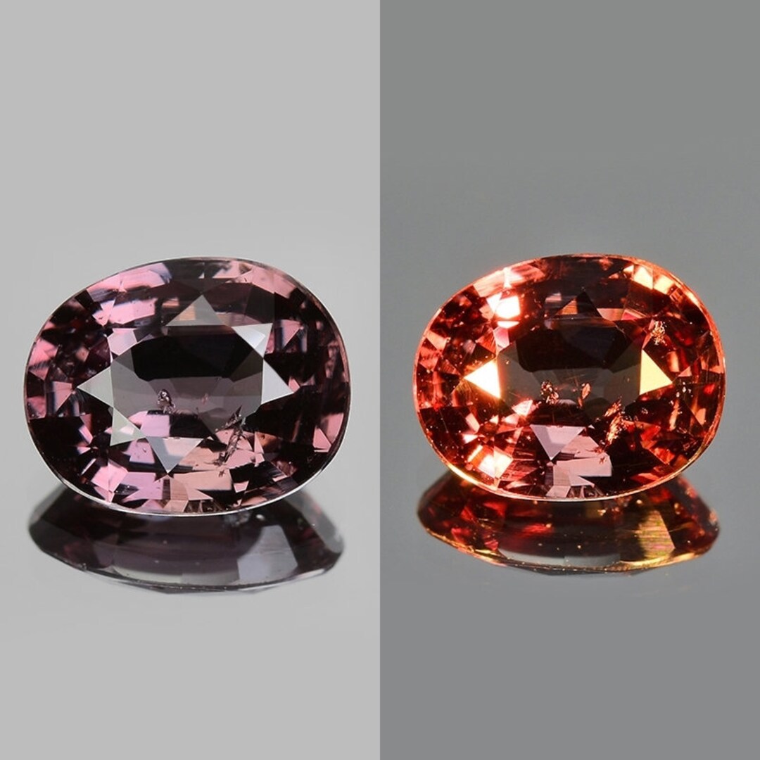 Natural Color Change Garnet | Oval Cut Color | Natural Garnet | 1.31 ...