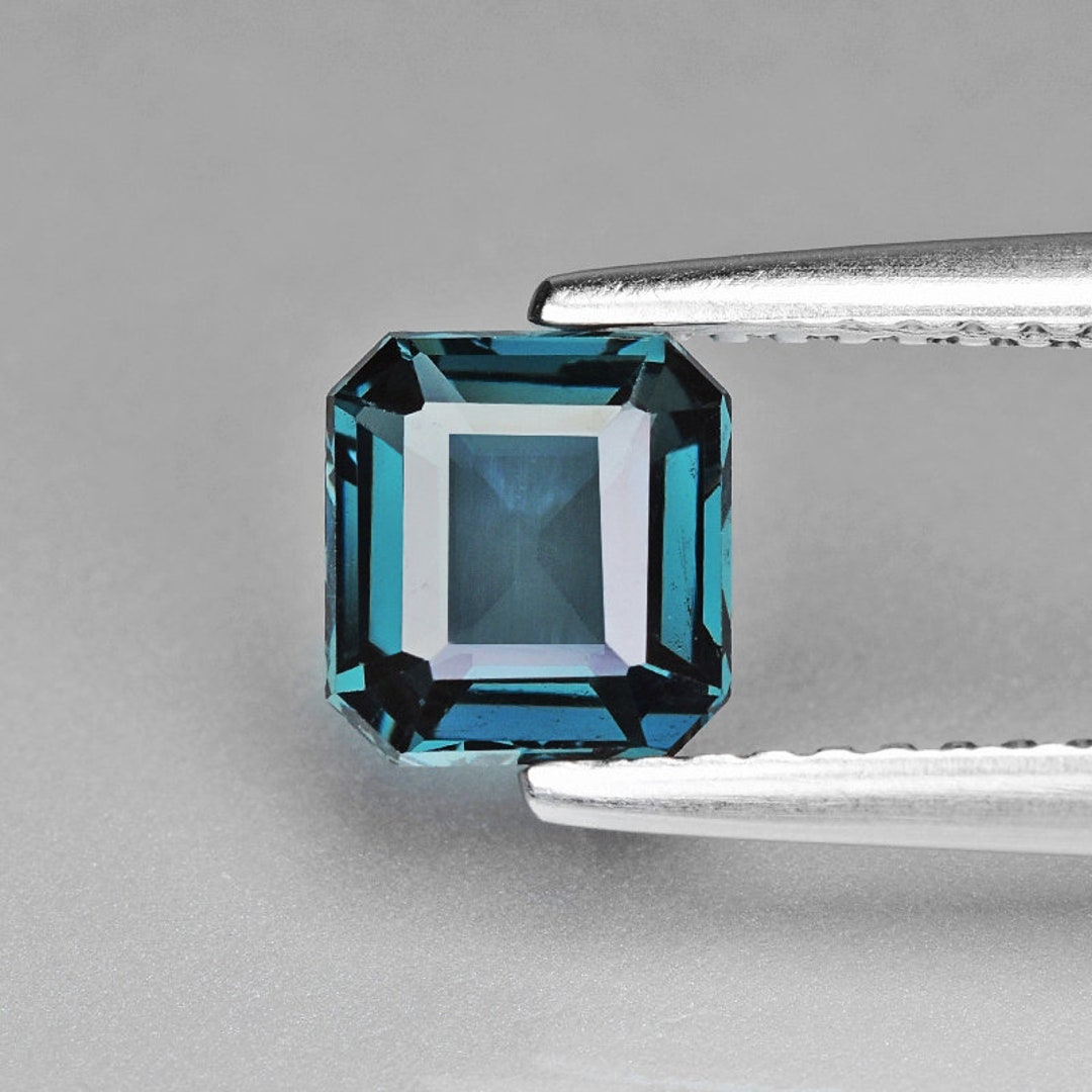 Blue Spinel Octagon Cut Spinel Natural Spinel 1.07cts Blue Spinel for ...