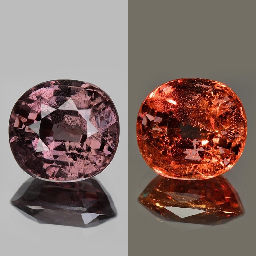 Natural Color Change Garnet | Oval Cut Color | Natural Garnet | 1.15 ...