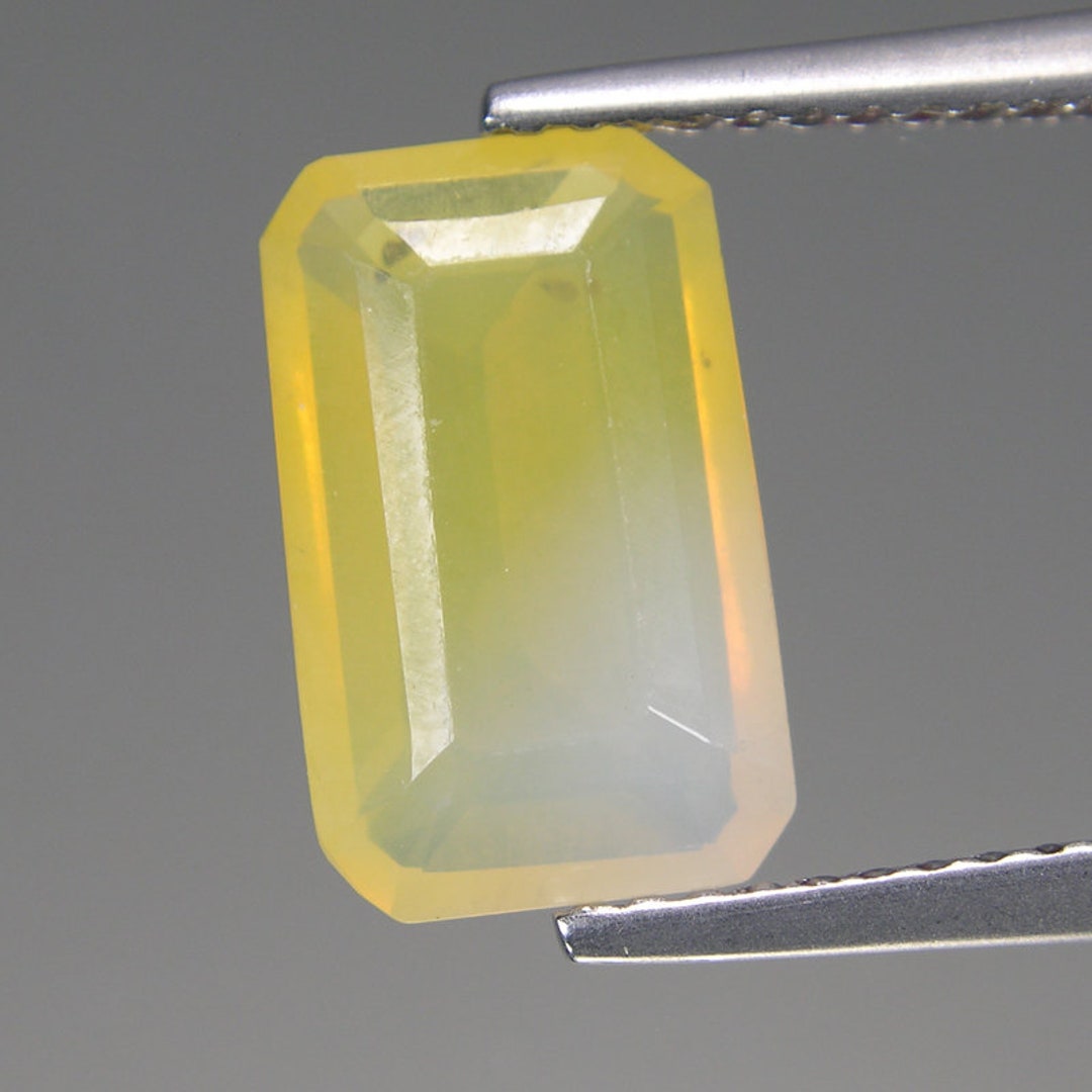 Natural Bicolor Opal | Opal Octagon | Natural Opal | Loose Gemstone ...