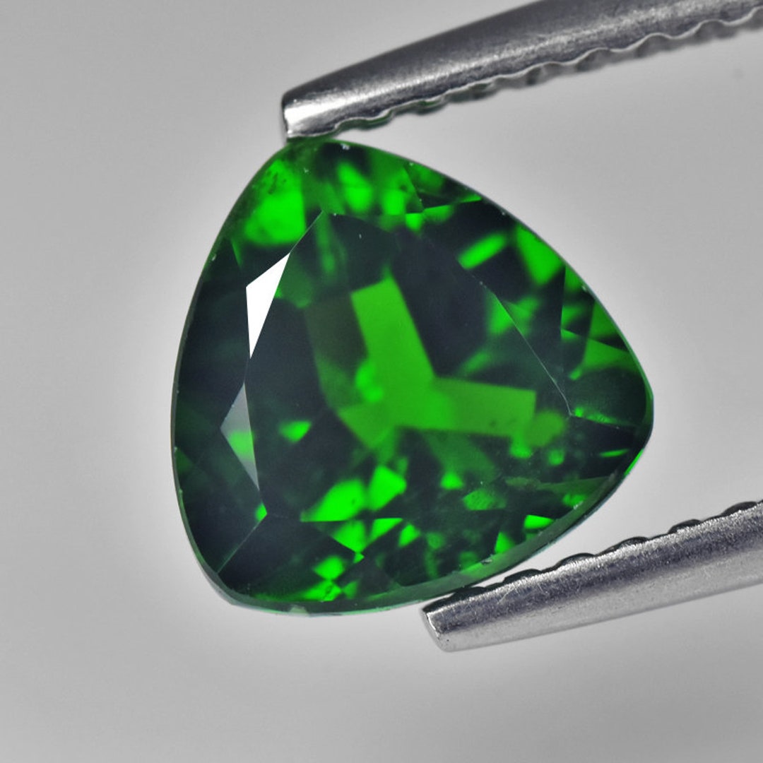 Vivid Green Chrome Diopside Trillion Cut Diopside Natural Diopside 1 ...