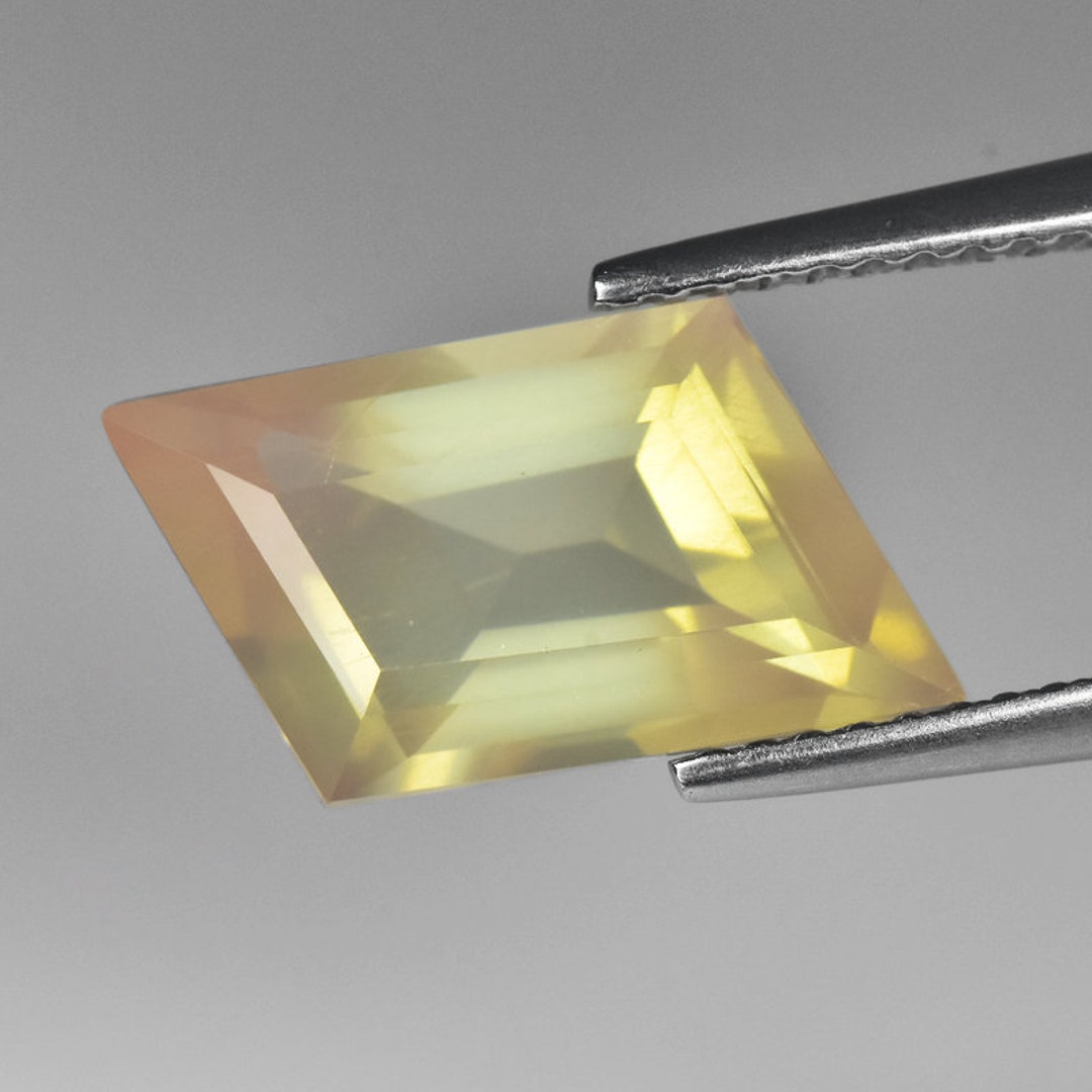 Natural Bi-color Andesine Fancy Cut Natural Andesine Loose Gemstone ...