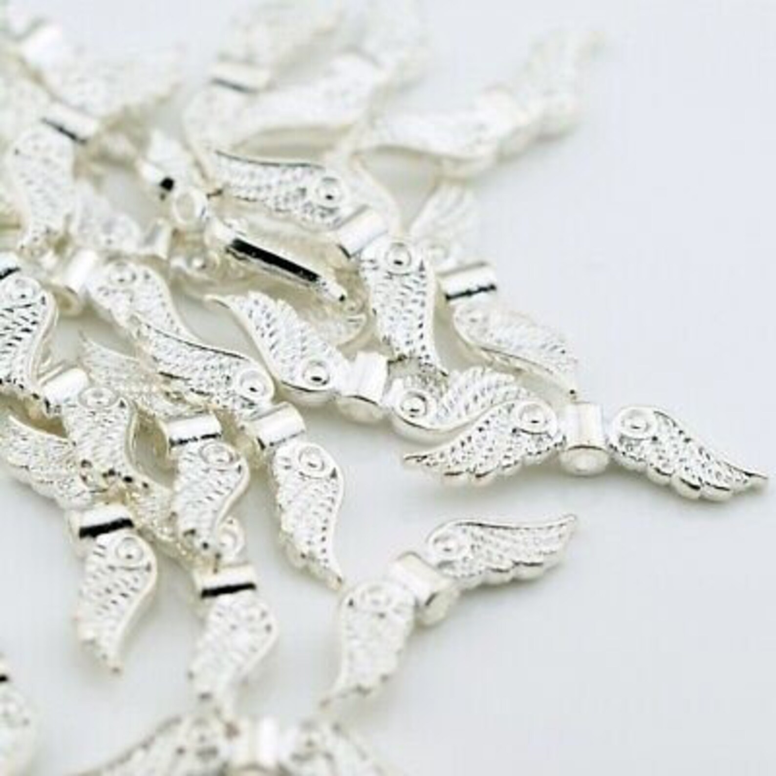 30 Stück Bastelset Schutzengel Charms Engel Perlen - Etsy