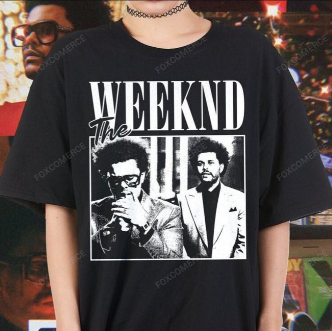 The Weeknd Streetwear T-shirt, Music Fan Unisex Tee - Etsy