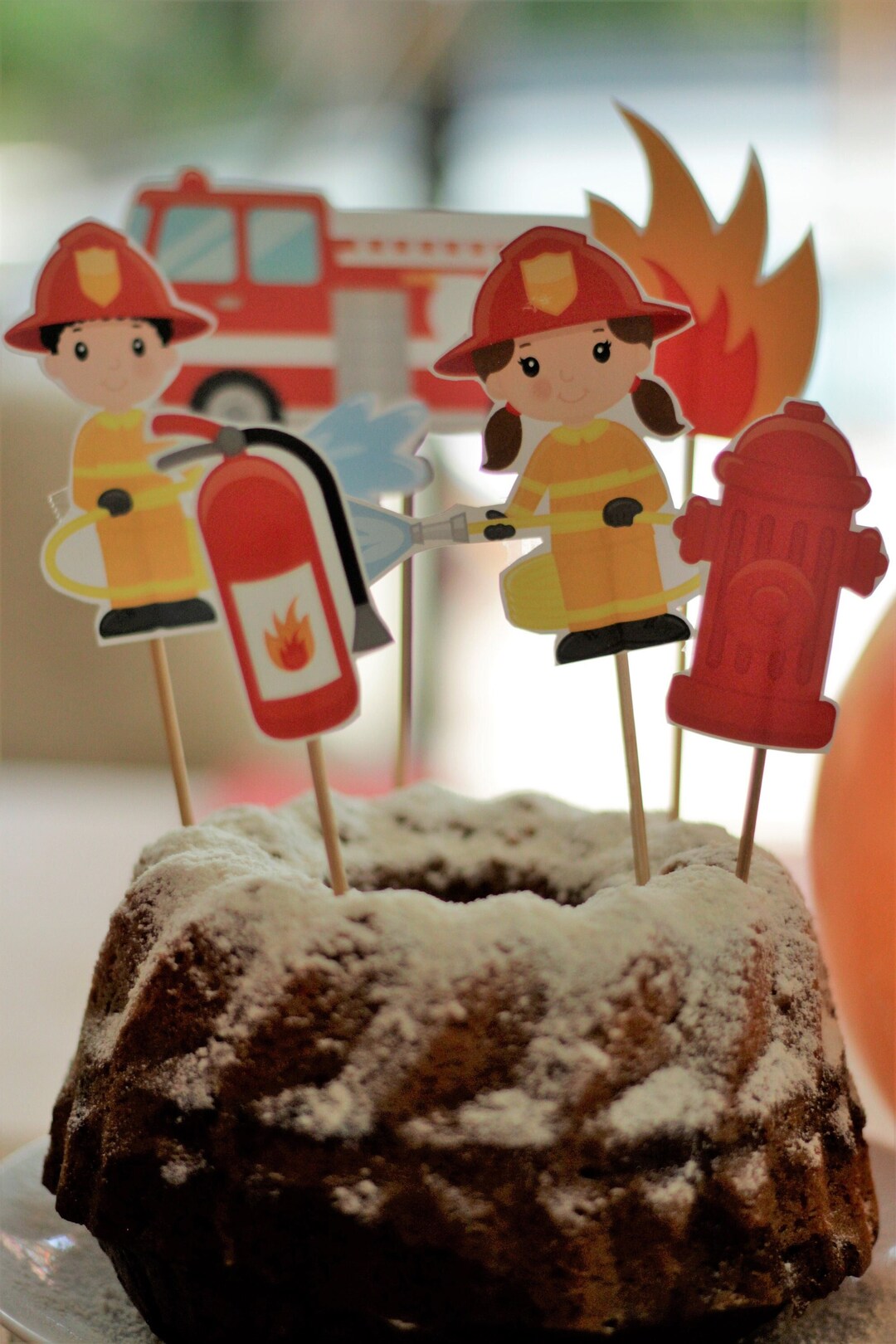 Fire Brigade Box, Fire Brigade Party Box, Birthday Fire Brigade, Fire ...