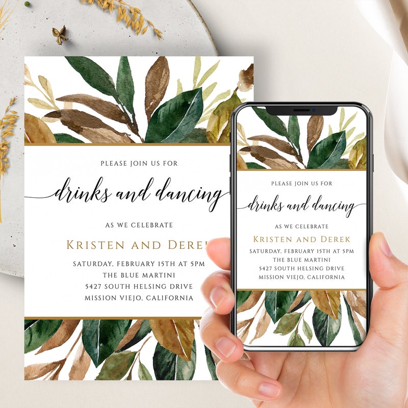 Bohemian Invite - Etsy