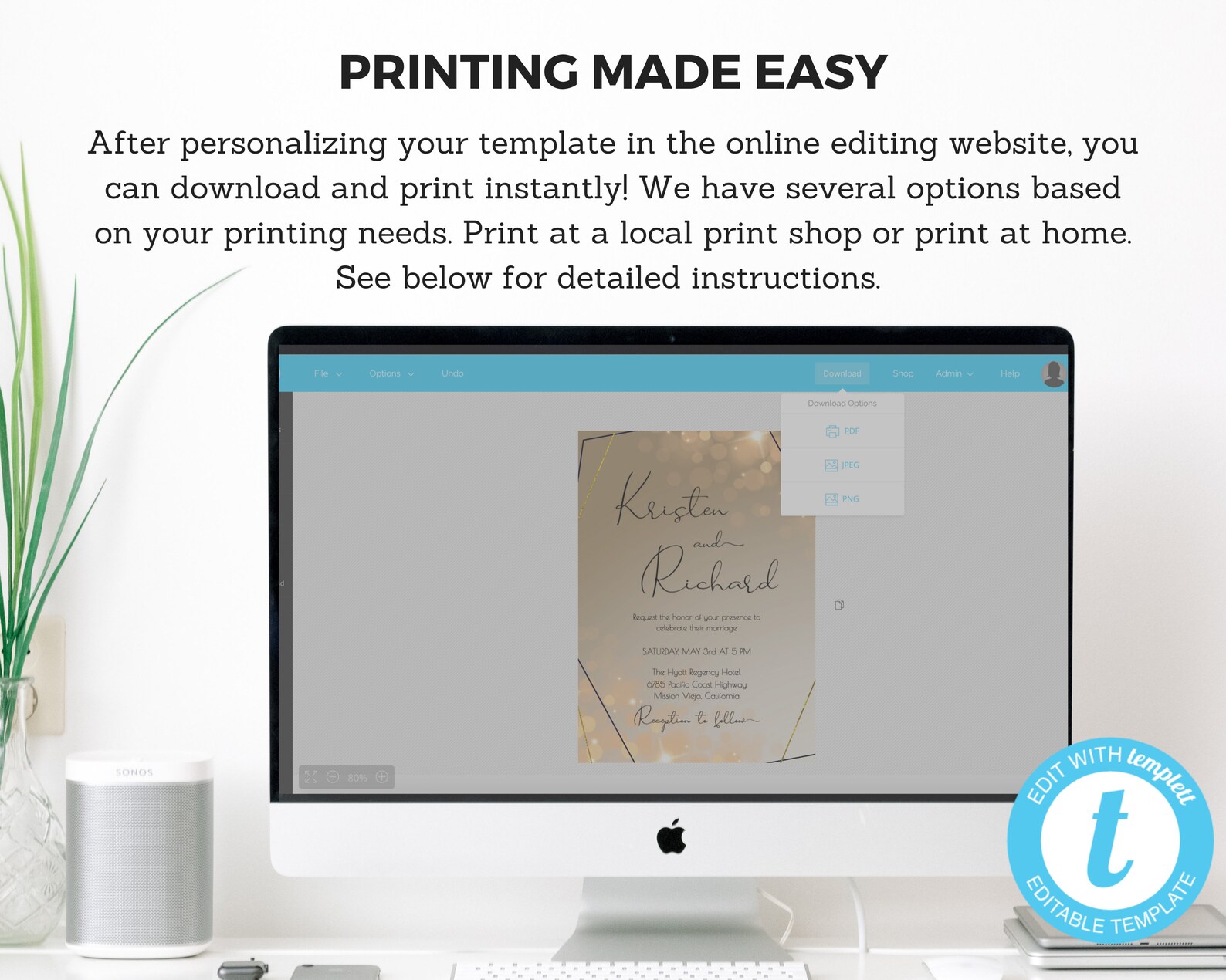 Dusty Blue Watercolor Splash Wedding Seating Chart Table - Etsy