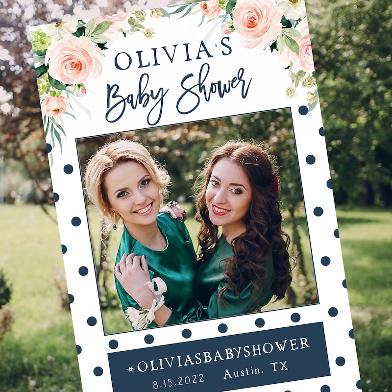 Floral Selfie Frame - Etsy