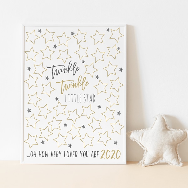 Guest Book Poster - Etsy