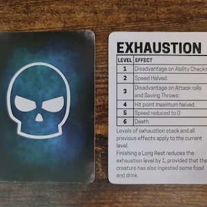 Dnd 5e Conditions Cards - Etsy