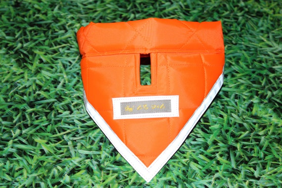 Dog bandana orange store