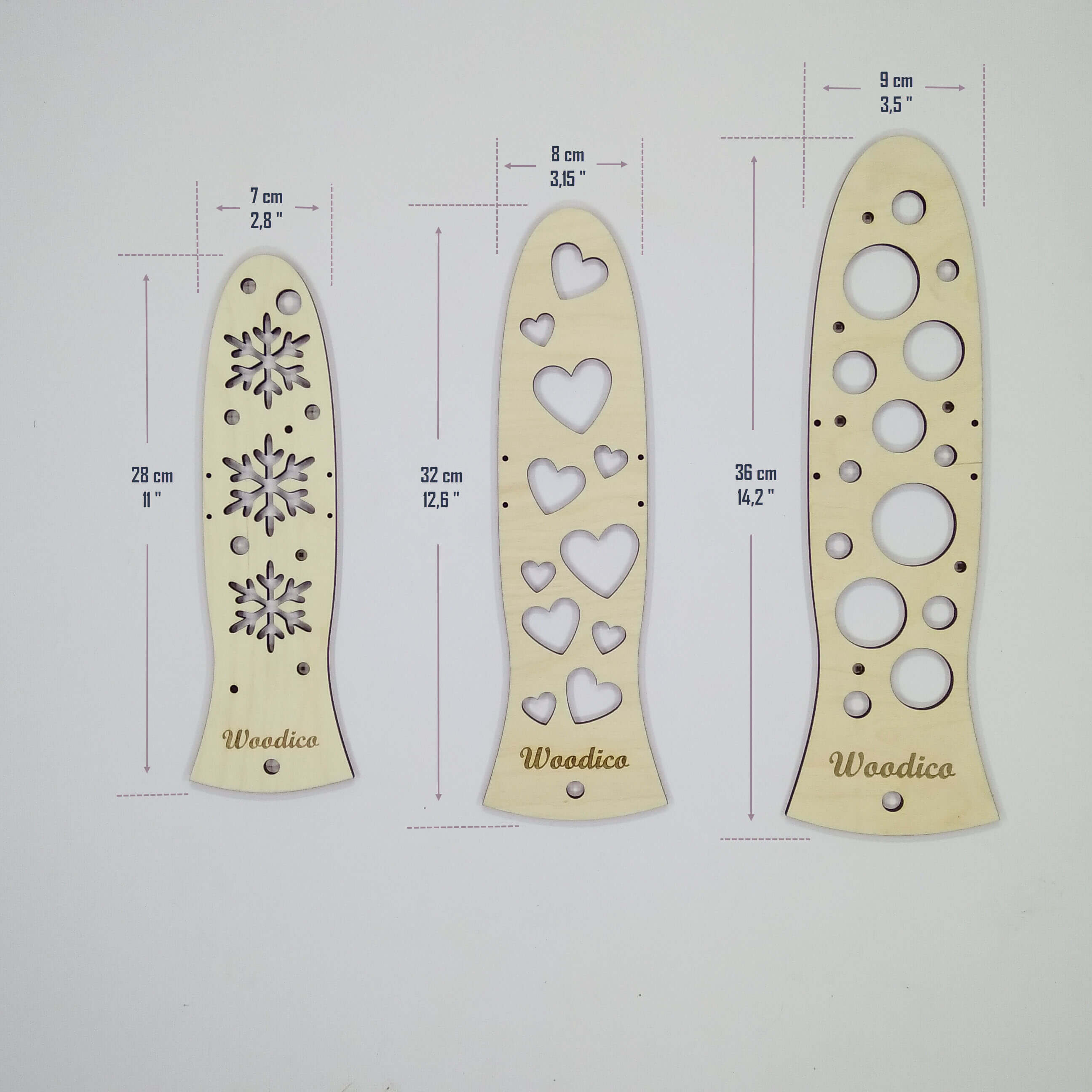 Wooden Mitten Blockers pair Hot&cold Knitting Gift Idea | Etsy