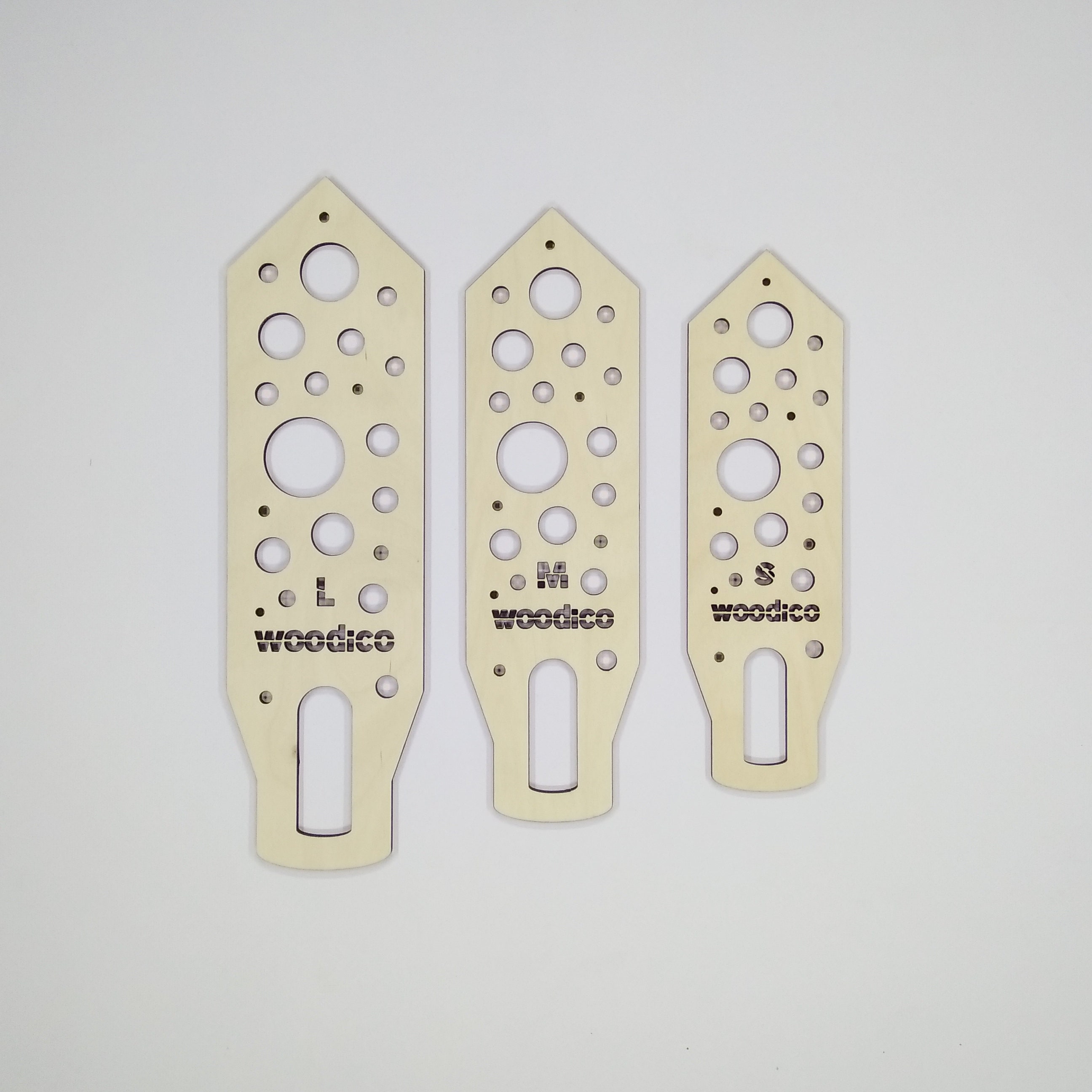 Wooden Mitten Blockers pair Nordic Bubbles Knitting Tool - Etsy