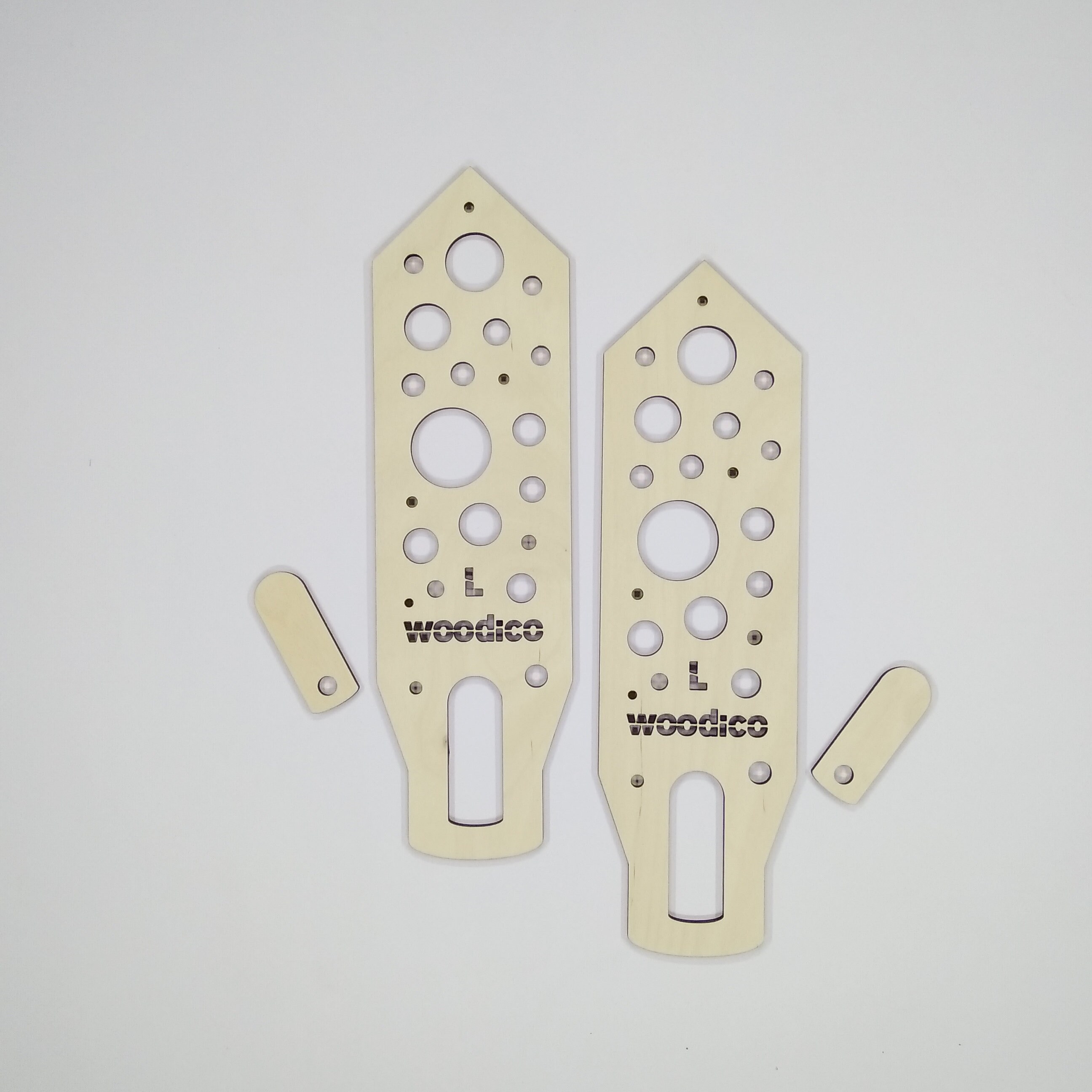 Wooden Mitten Blockers pair Nordic Bubbles Knitting Tool - Etsy