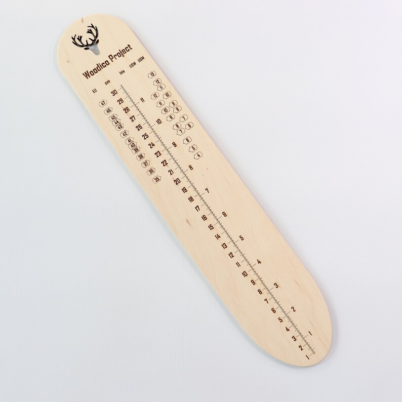 Sock Knitting Ruler Allows to Measure the Foot Length of a - Etsy