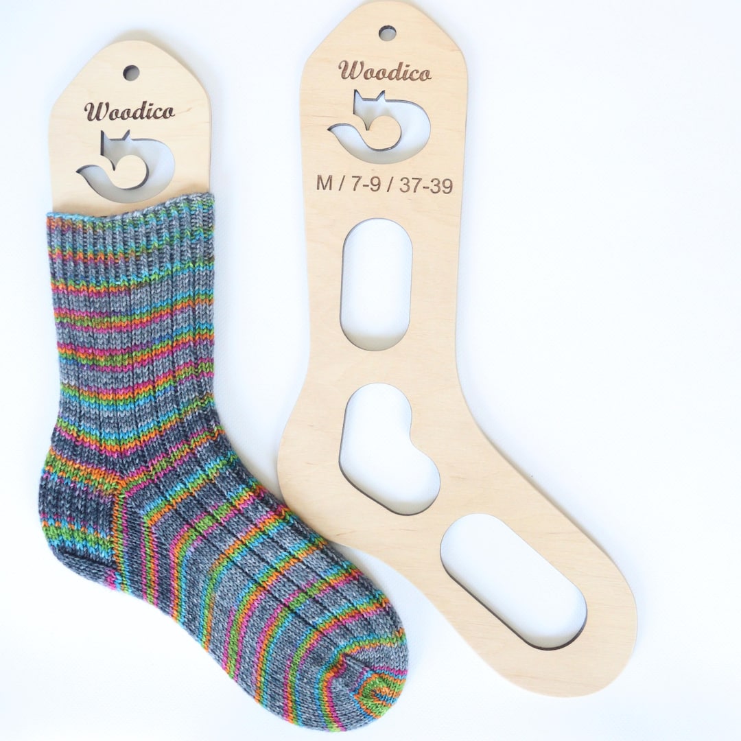 Wooden Sock Blockers 2 Pcs Fox, a Tool for Displaying, Shaping and ...