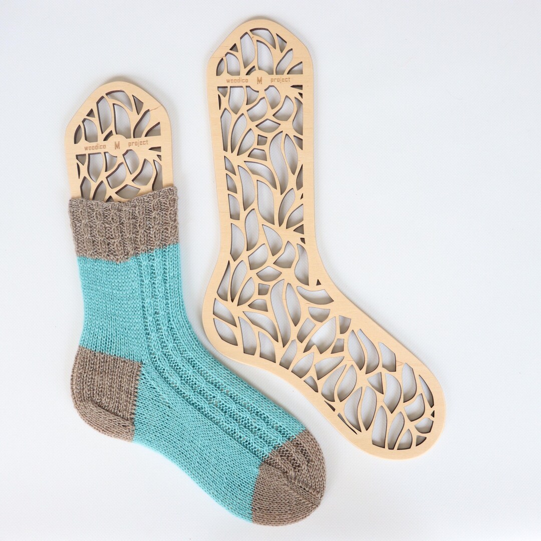 Wooden Sock Blockers 2 Pcs Leaf Fall: a Tool for Displaying, Shaping ...