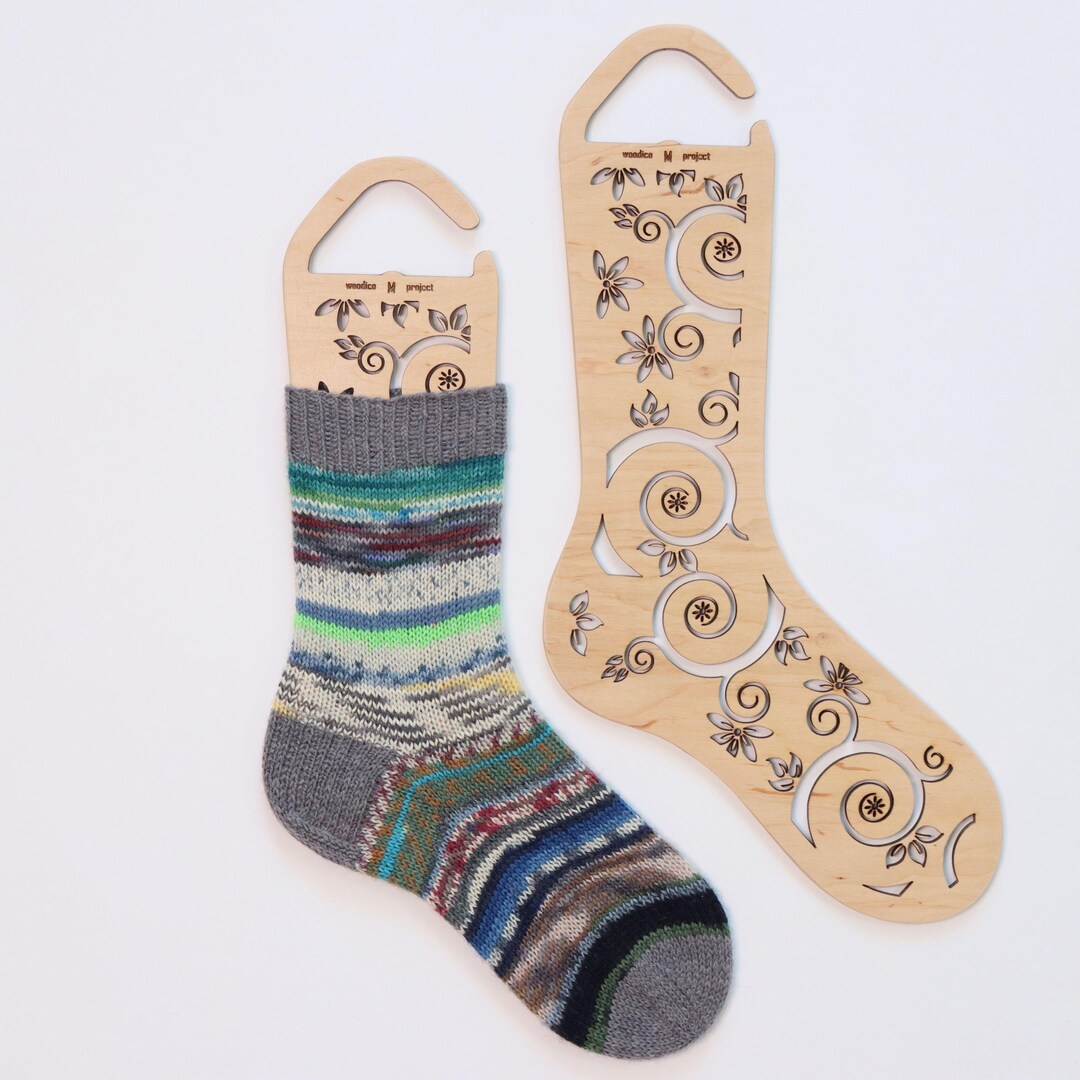 Wooden Sock Blockers 2 Pcs Bindweed, a Tool for Displaying, Shaping and ...