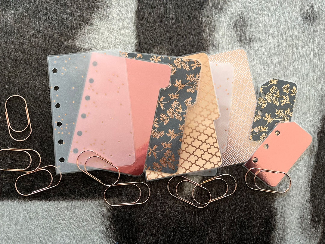 Dividers Divider Dashbord Filofax Calendar Pocket - Etsy