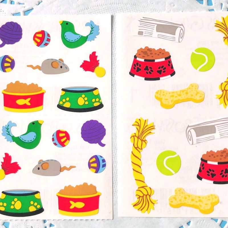 Cat Yarn Ball Stickers - Etsy