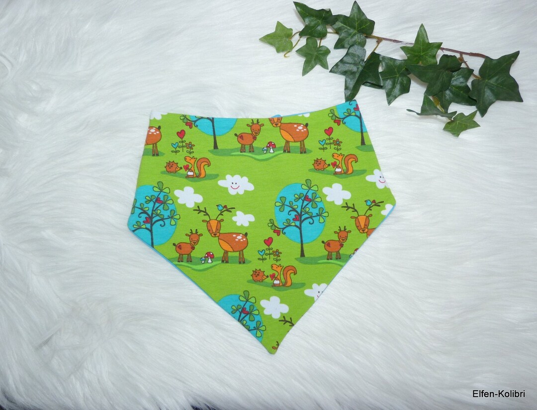 Dreieckstuch Reh-motiv - Etsy