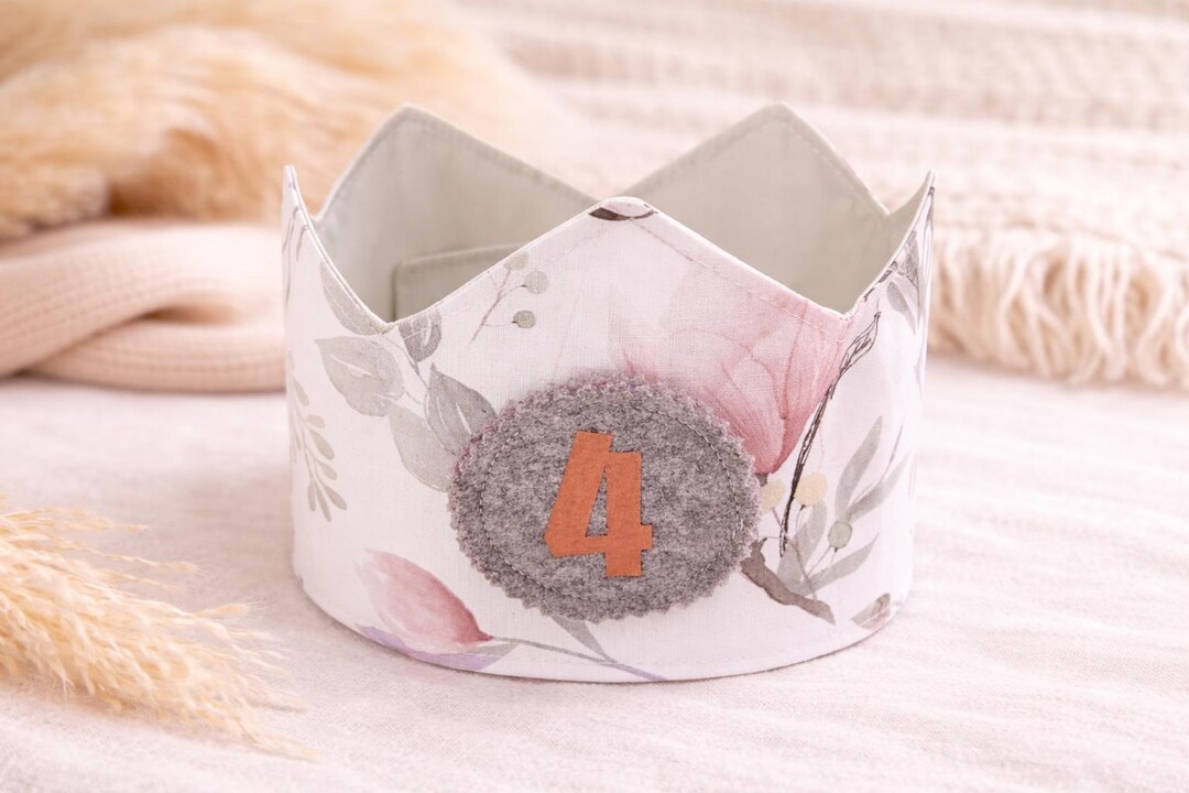 Perpetual Birthday Crown 1-10 Magnolia | Adjustable Children's Crown ...