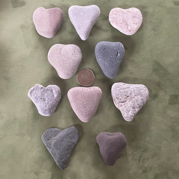 Heart Shaped Rocks - Etsy