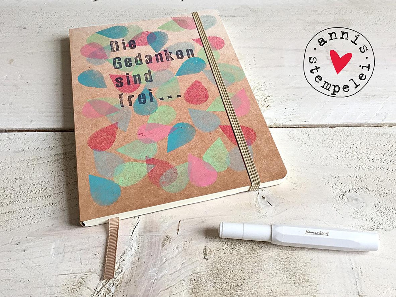 Notebook "the Thoughts ...", Lined, DIN A5 - Etsy