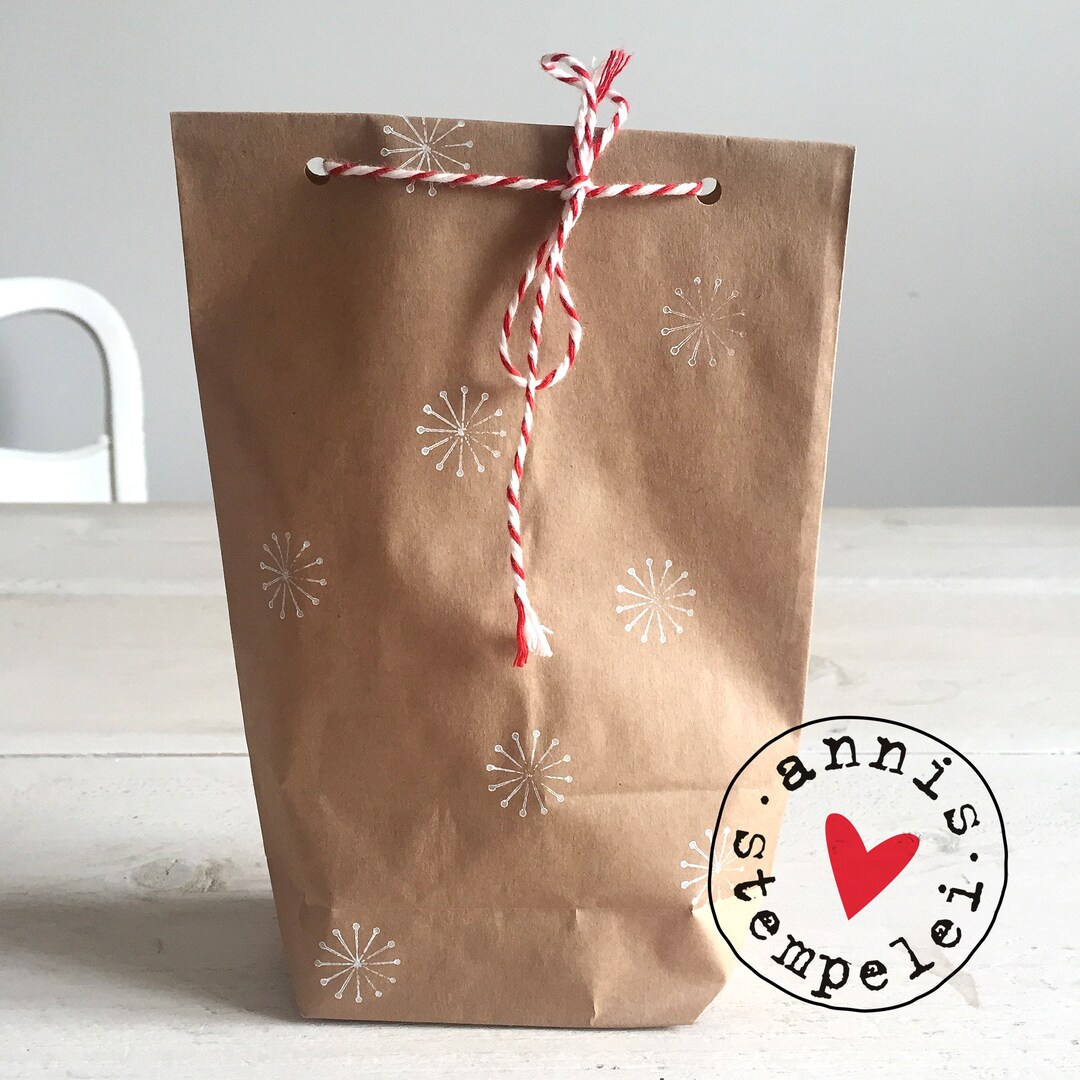5 Gift Bags for Self-filling, Snowflakes - Etsy