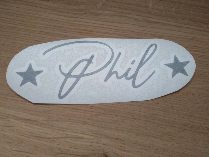 High Chair Stickers Name Stickers Individual | Etsy