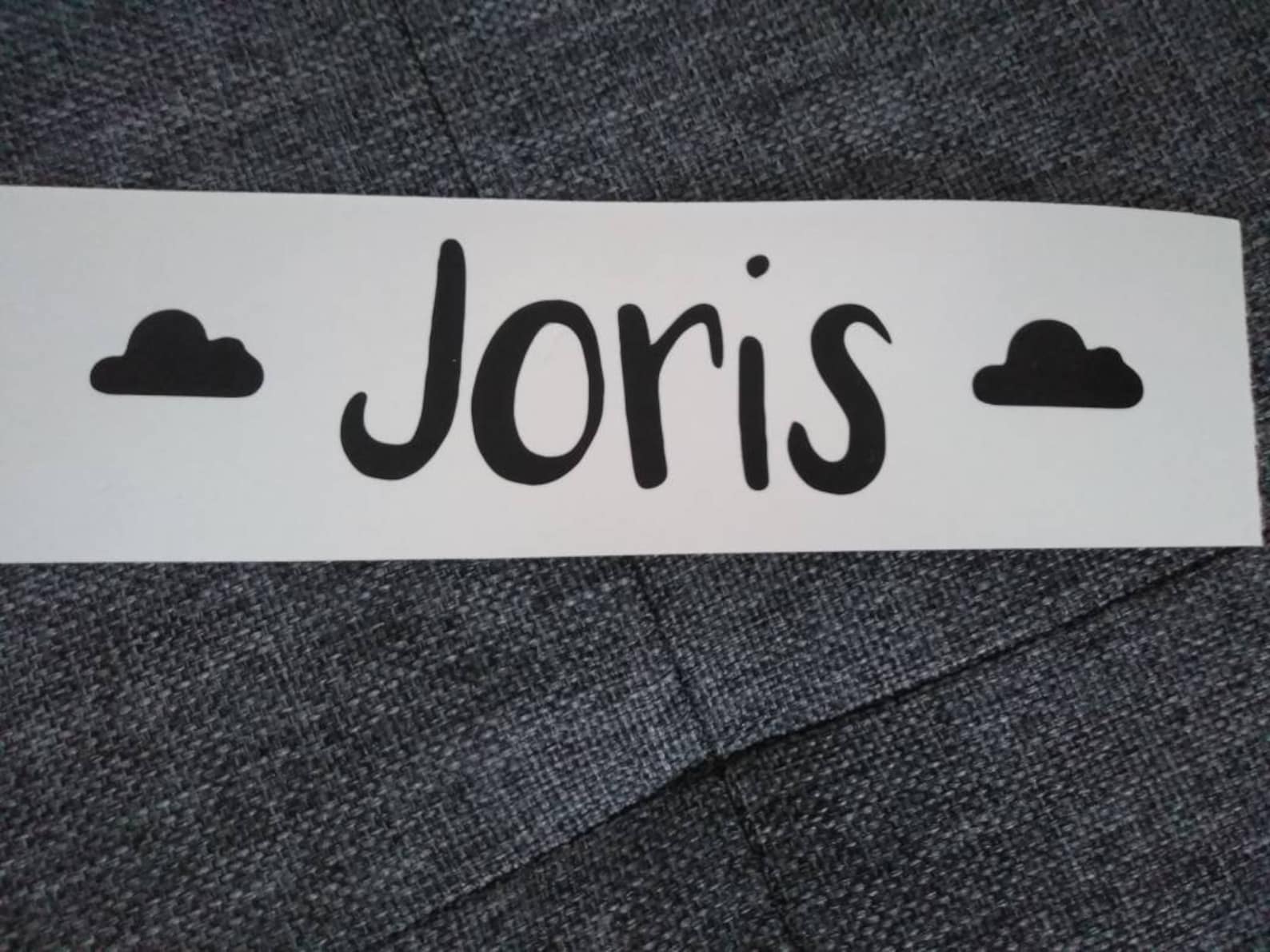 High chair stickers name stickers individual | Etsy